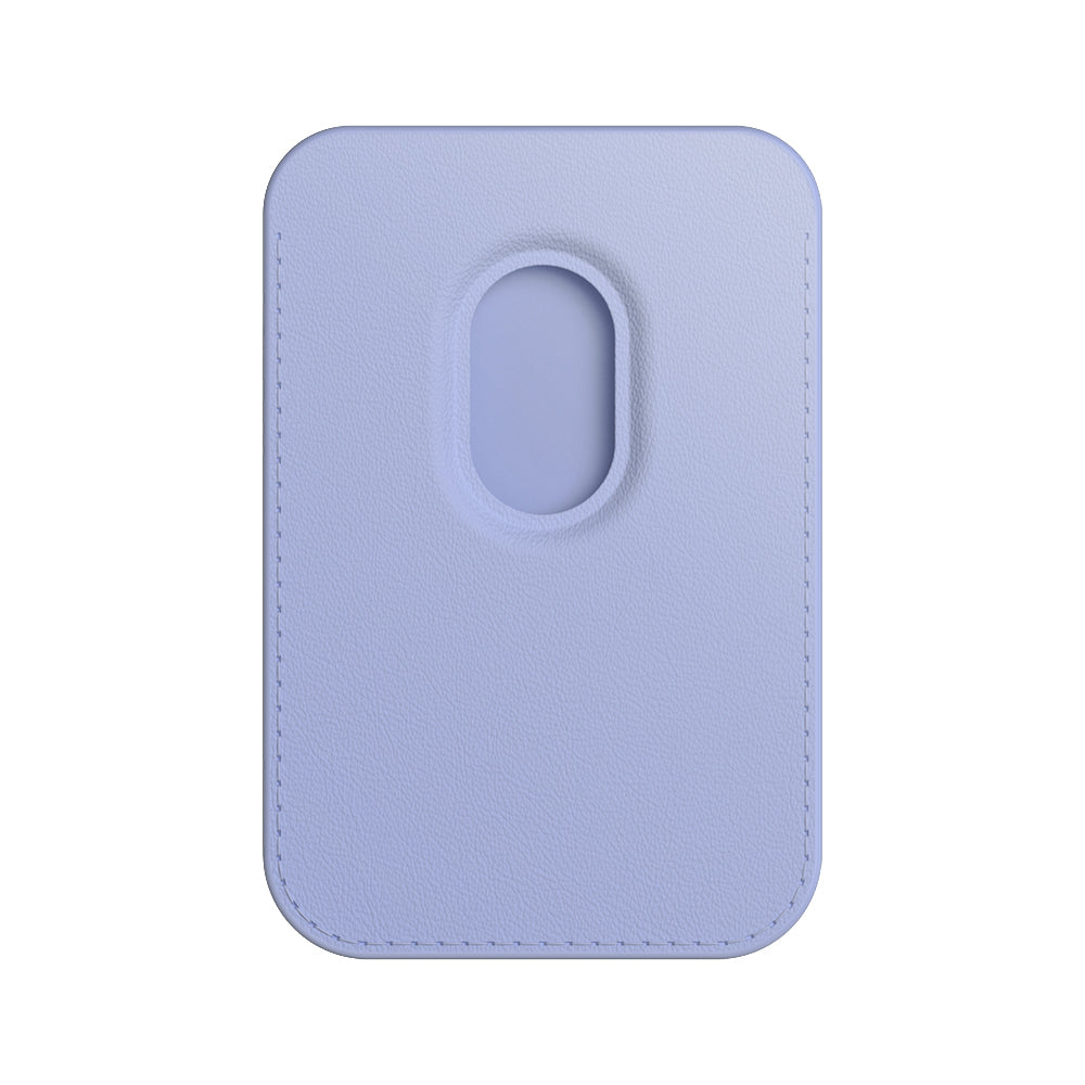 Astral Purple Blue | Leather Wallet with MagSafe – graffittibox