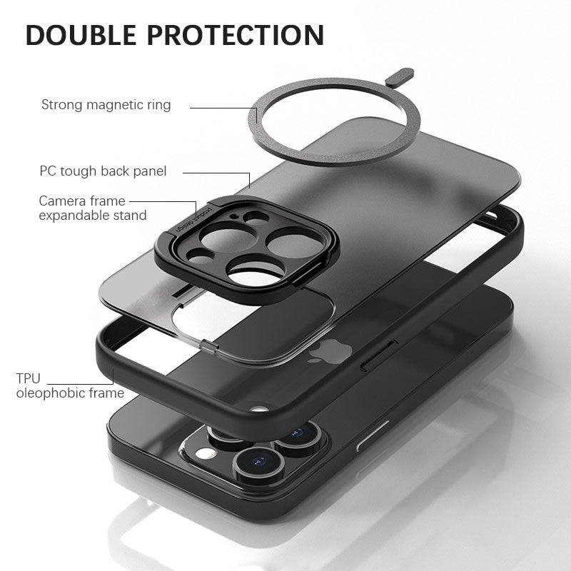 Navy Blue | iPhone MagSafe Camera Holder Case – graffittibox