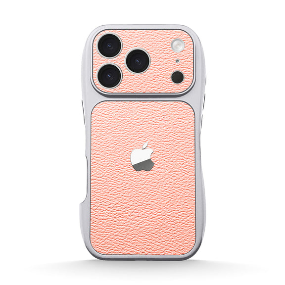 Pink | iPhone Magsafe Curved Leather Case – graffittibox