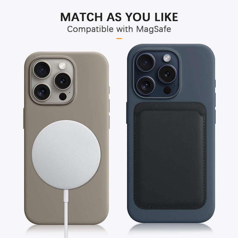 iPhone Series | Flexible Silicone Case ( MagSafe Compatible ...