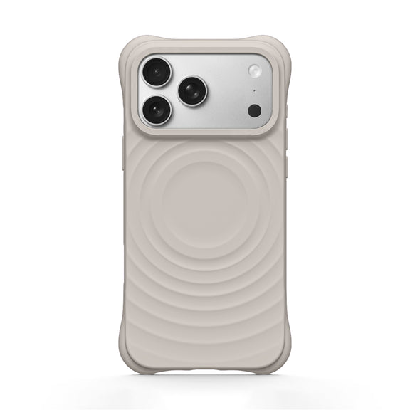 Titanium Gray | iPhone MagSafe Corrugated Silicone Case – graffittibox
